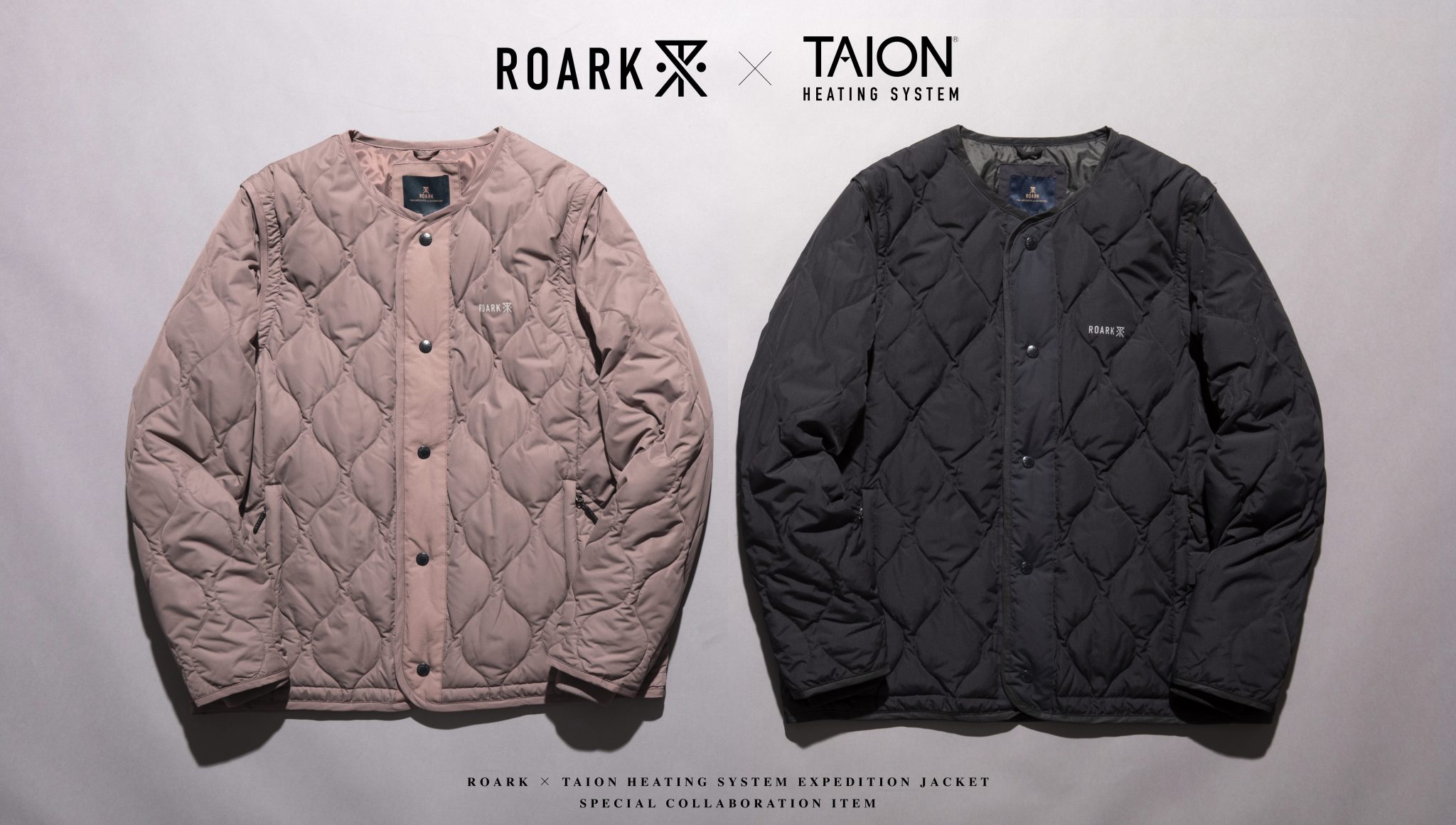 ROARK x TAION HEATING SYSTEM コラボアイテム発売開始 | ROARK [ ロアーク ] 日本公式サイト